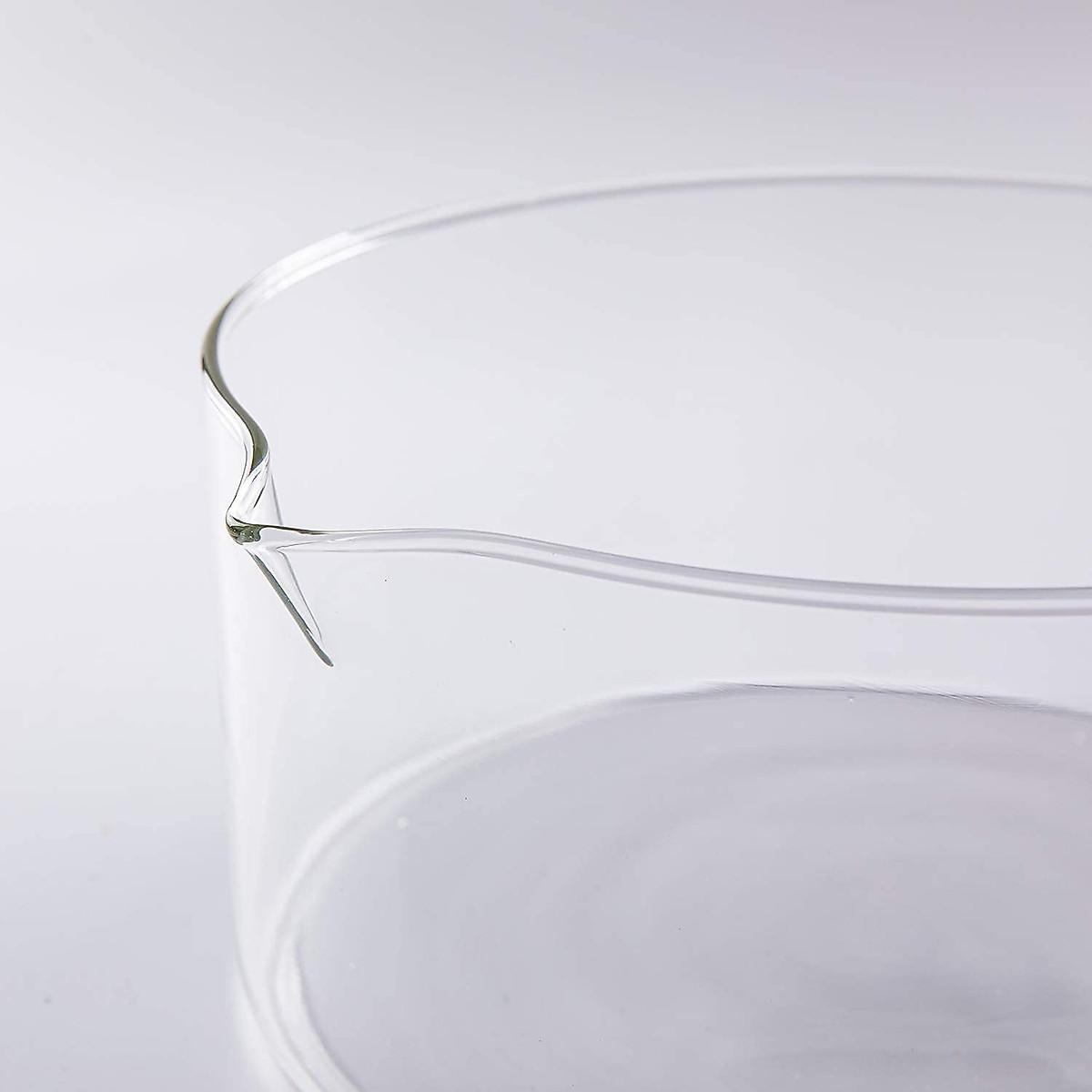 JRLGD 6Pcs Crystallizing Dish - 100mm OD, Borosilicate Glass Evaporation Dish with Spout