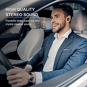 Bluetooth Headphones Wireless Earbuds with Wireless Charging Case IPX7 Waterproof Stereo Headphones in Ear Headset Premium Sound