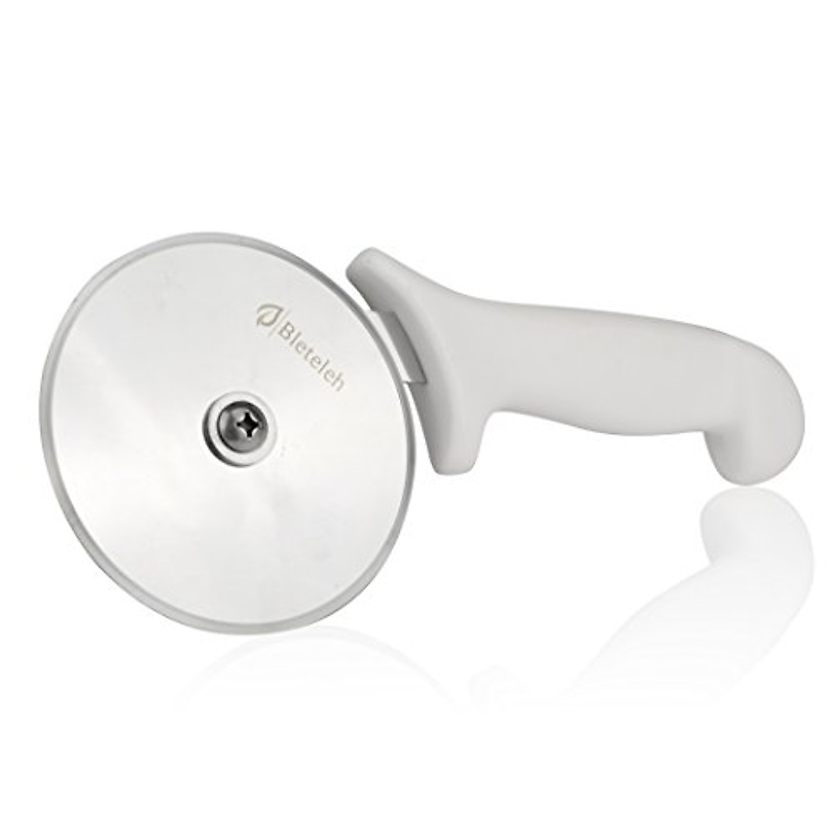 Bleteleh Pizza Cutter, Pastry Cutter, Professional Food Service Quality, 4-inch Stainless Steel Wheel Blade