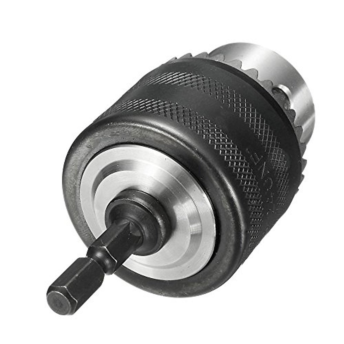 Bestgle 1.5-13mm Capacity Drill Chuck, 1/2-20UNF Mount Impact Driver Bits Chuck Conversion 1/4" Hex Shank Quick Connect Change Adapter Converter with Chuck Key