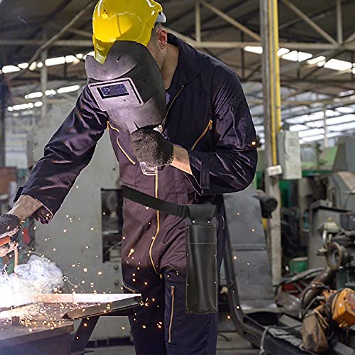 1Pc Anti- scalding Welding Rod Bag Welder Toolkit Welding Rod Storage Container Useful Tool