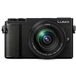 Panasonic LUMIX GX9 4K Mirrorless ILC Camera Body with 12-60mm F3.5-5.6 Power O.I.S. Lens, DC-GX9MK (USA Black)