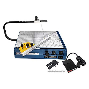 Hercules Hot Wire Foam Cutter Table with Foot Control Pedal – Tabletop Hotwire Cutter for Cutting, Forming and Sculpting Styrofoam and Other Foam Materials (Corded 110V AC)