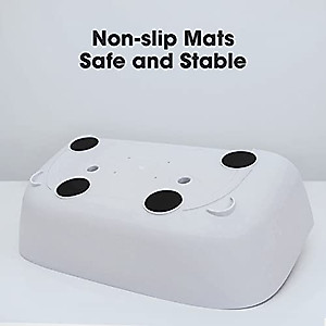 CATLINK Ramp, Compatible with All CATLINK Self Cleaning Cat Litter Box, Easy Entry for Elder Cats, Kitten and Cats with Limited Mobility, Traps Mess from Box and Paws (Grey)