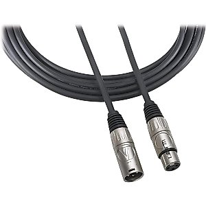 Audio-Technica AT8313 XLR Female to XLR Male Value Microphone Cable, 10 Feet