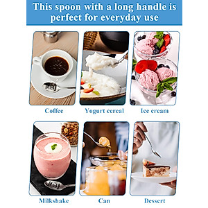 Advivio Funny Engraved Stainless Steel Espresso Spoons for Coffee Lovers Gifts, Harry Potter Easter Basket Coffee Ice Cream Spoop for Bookworms, Harry Potter Fans Thanksgiving Graduatiod Gifts