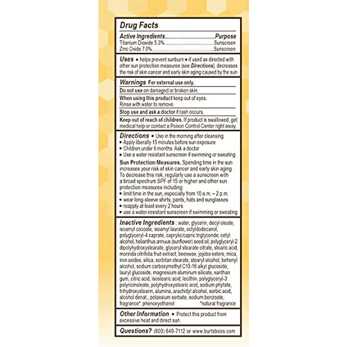 Burt's Bees BB Cream with SPF 15, Light, 1.7 Ounce (Pack of 1) - Package May Vary