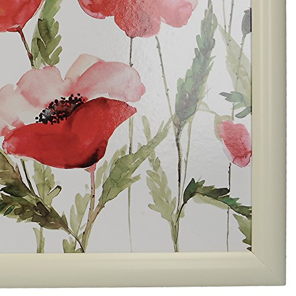 Creative Tops 5233429 Watercolour Poppy Cushioned Bean Bag Lap Tray - Multi-Colour - 44 x 34 cm (17.5 x 13.5)