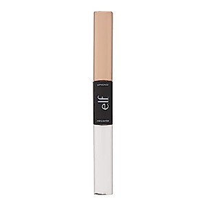e.l.f. Cosmetics Undereye Concealer and Highlighter, Dual-Ended Stick Conceals Blemishes and Brightens Skin, Medium