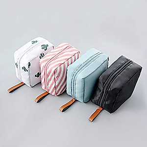 Makeup Bag Lazy Cosmetic Bag Travel Toiletry Bag Cosmetic Make Up Organizer Waterproof Travel Accessories for Women and Girls,Mini Cactus