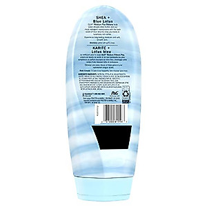 Olay Moisture Ribbons Plus Shea + Blue Lotus Body Wash, 18 Fl Oz, Pack of 4