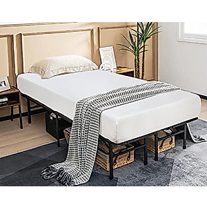 6 inch Twin Mattress for Kids, Gel Memory Foam Twin Bed Mattress for a Cool Sleep & Pressure Relief, Medium Firm Mattress Pad Twin Size, Bed in a Box, CertiPUR-US Certified & White (6 Inch, Twin)