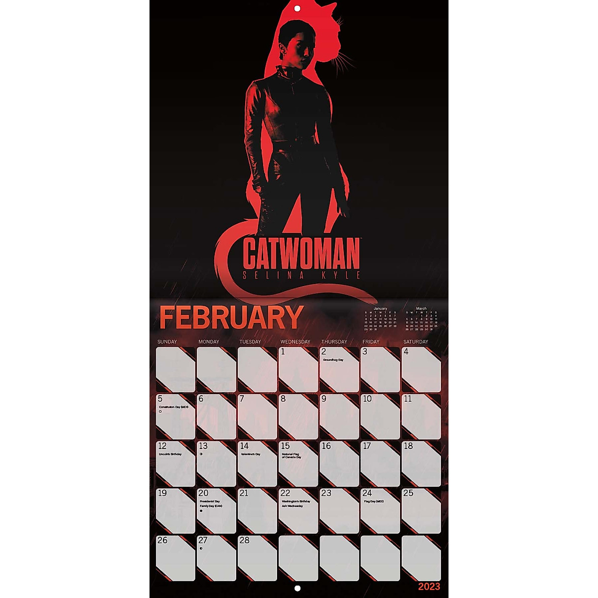 2023 DC Comics The Batman Wall Calendar