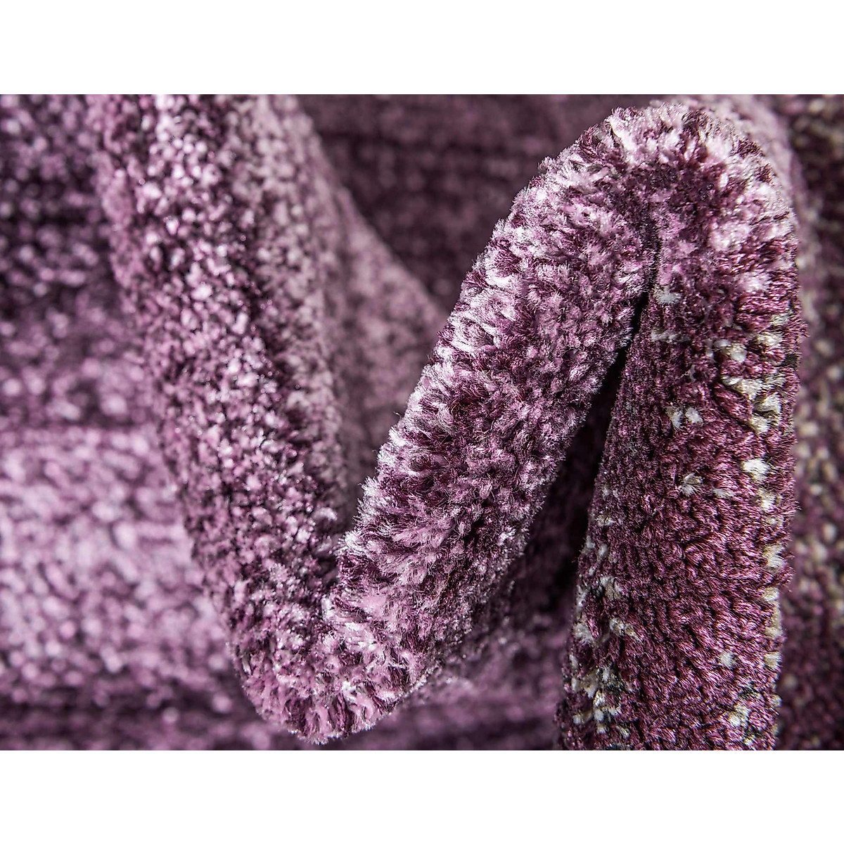 Unique Loom Del Mar Collection Area Rug - Abigail (2' 2" x 3' 1" Rectangle, Violet)