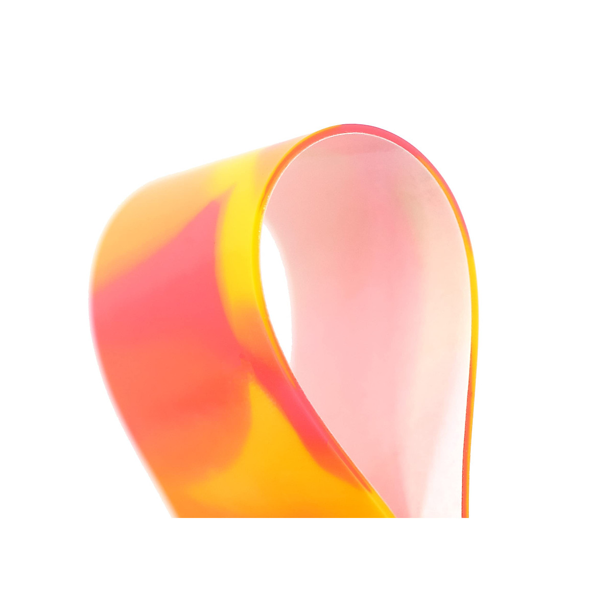 Teak Tuning Pro Duro Grip Tape, Pink & Yellow Swirl - Ultra Premium, Custom Teak Silicone Polymer Blend - 41A Durometer for Ultimate Grip, Comfort, Control & Performance - 0.7mm Thick