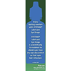 Systane Long Lasting Lubricant Eye Drops, 1 Fl. Oz (Pack of 1)