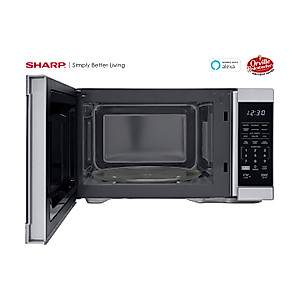 SHARP SMC1169KS Oven Countertop Microwave, 1.1 CuFt, Stainless Steel