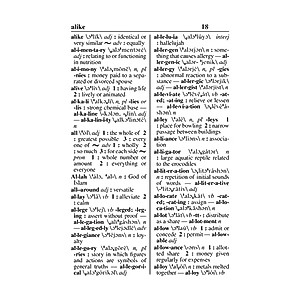 Webster's New Explorer Large Print Dictionary, Third Edition, Newest Edition