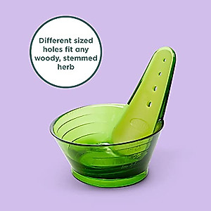 Chef'n Zipstrip Herb Stripper, Arugula/Avocado -