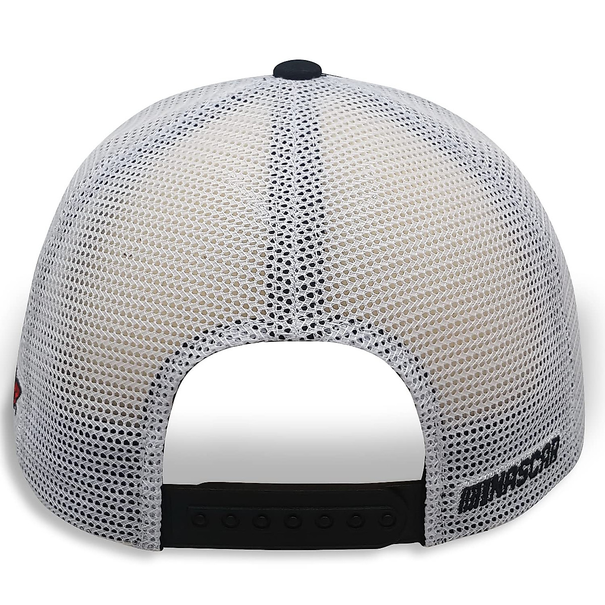 Checkered Flag Sports 2023 Kyle Busch #8 Patch Hat NASCAR Adjustable Racing Mesh Baseball Flat Brim Cap Black