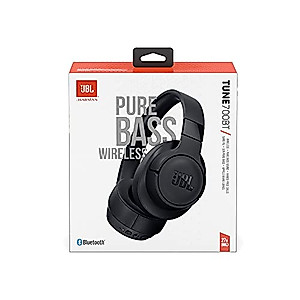 JBL TUNE 700BT - Wireless Over-Ear Headphones - Black