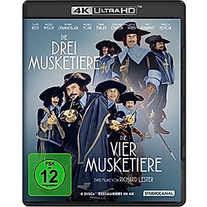 Die Musketiere - Einer für Alle - Alle für einen! (2 4K Ultra HDs) ( + 2 Blu-rays)