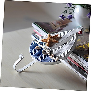 Hohopeti 3Pcs Ocean Theme Clothes Hooks Creative Hangers for Hats and Accessories Random Styles for Home Decor and Organization Nautical Inspired Wall Hooks
