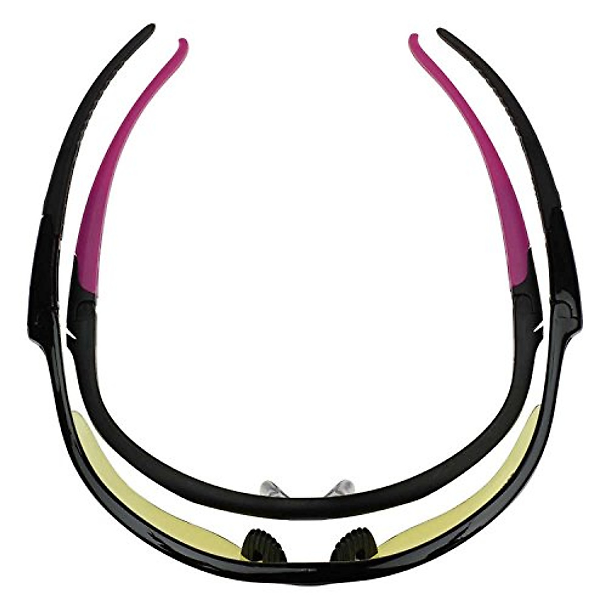 Kleenguard V30 38476 Nemesis Small Safety Glasses (3 Pair) (Black Frame with Smoke Lens)