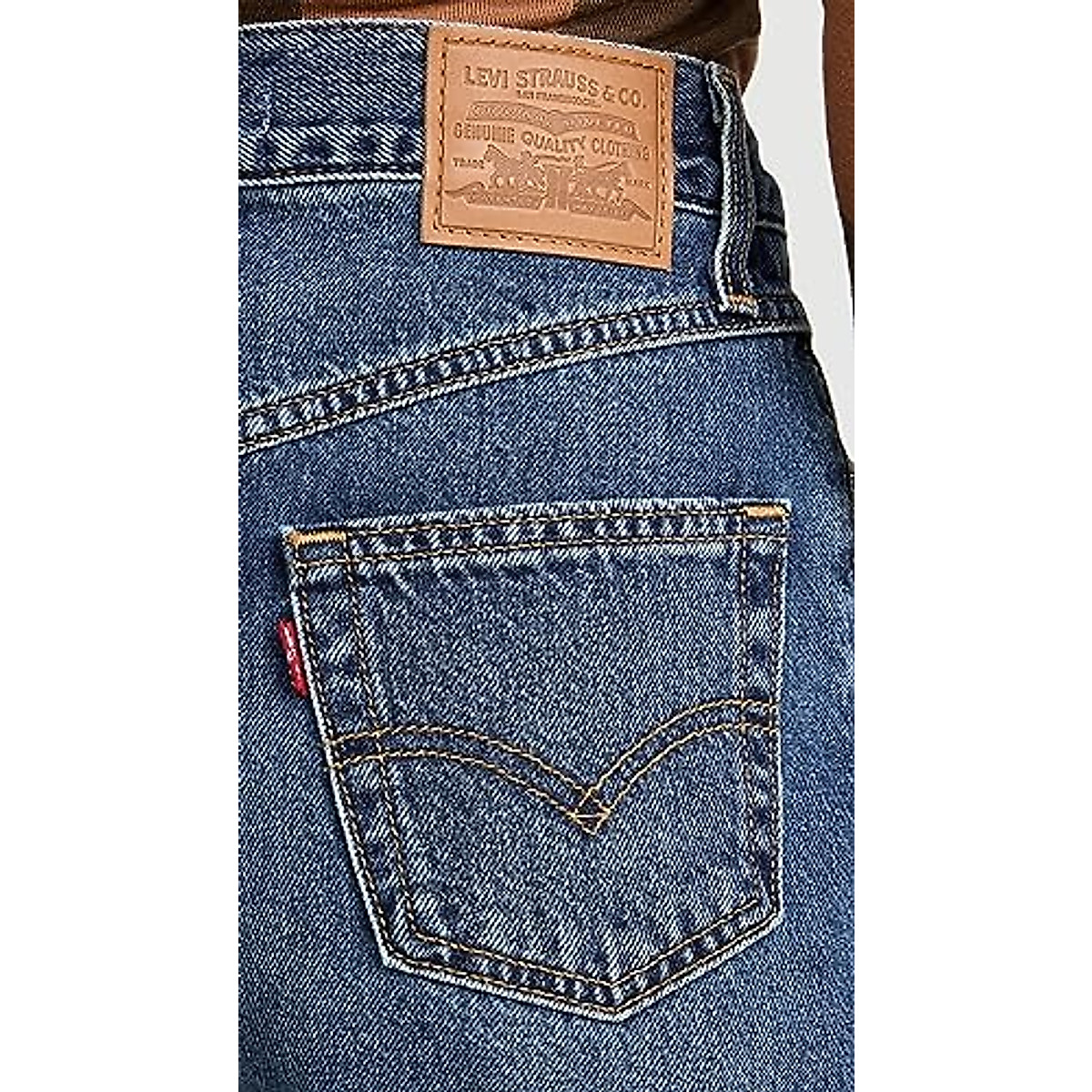 Levi's Women's 80s Mom Shorts, You Sure Can, Blue, 27