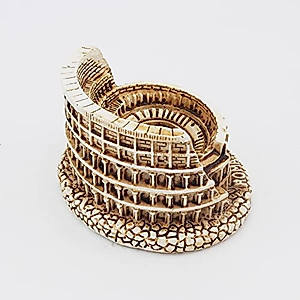 Kocris Casa Rome Colosseum Fish Tank Decorations Ancient Arena Amphitheatre Roman Reptile Turtle Lizard Spider Tanks Terrarium Building Décor Ornament Pet