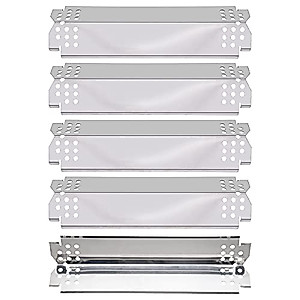 Grill Heat Plates for Home Depot Nexgrill Replacement Parts 5 Burner 720-0888N, 720-0882A, 720-0896, 720-0888, 720-0882S Gas Grill, for Nexgrill Grill 4 Burner 720-0830H Stainless Steel Flame Tamer.