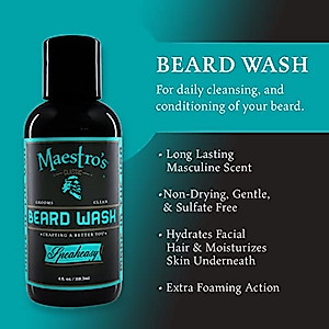 Maestro's Classic Blend Set with 2oz. Beard Oil- Speakeasy Blend