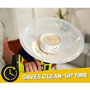 Hole Saw Dust Bowl (2 Pack) - Dust Bowl for Hole Saw, for Installing Recessed Lights and Works with All Hole Saws