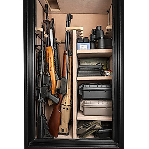 BARSKA Digital Keypad Fireproof Security Long Gun Safe Vault with Lock Out Mode, Silent Mode, Safe Alarm, Low Battery Warning - 11.87 Cu Ft