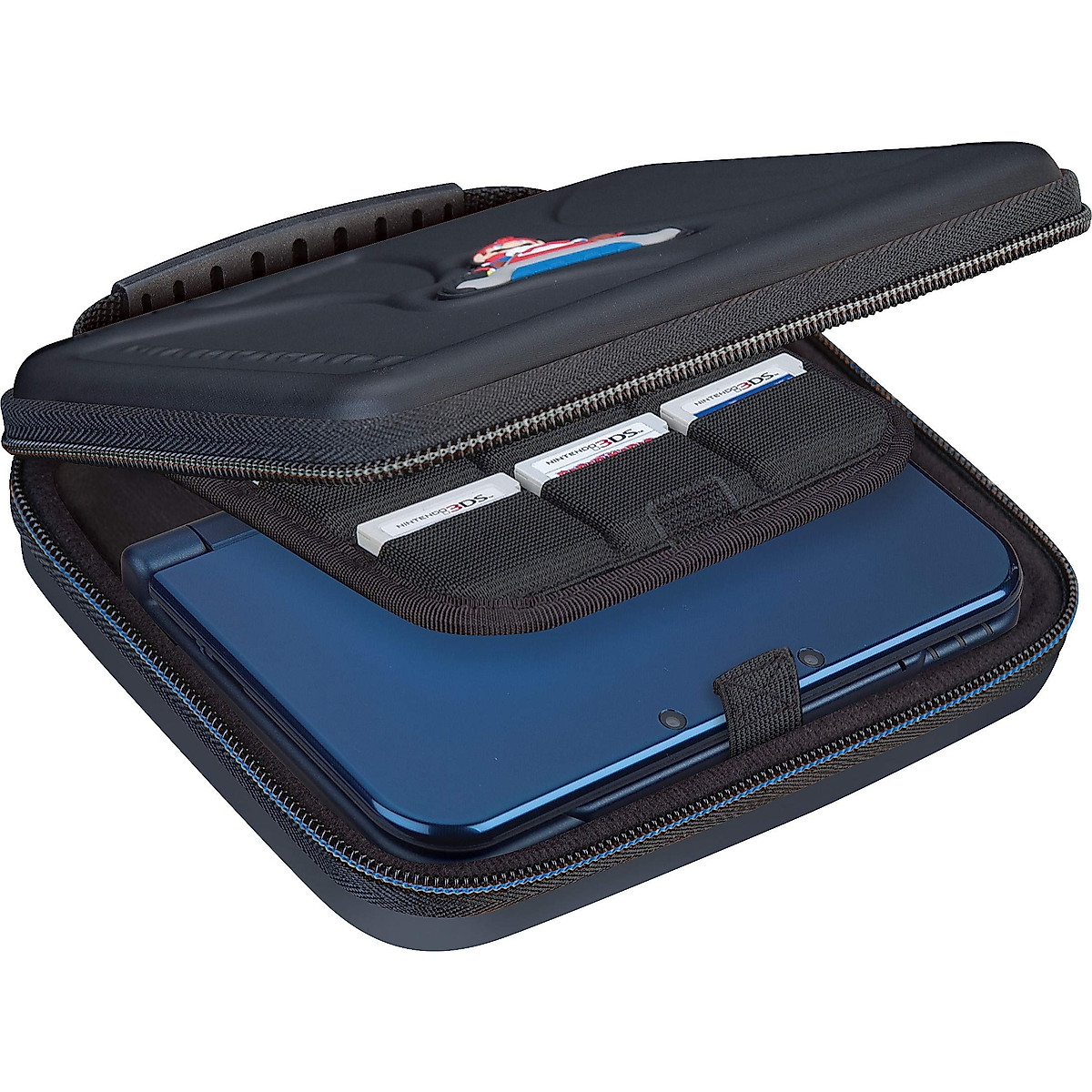 Game Traveler Nintendo 3DS or 2DS Case - Compatible with Nintendo 3DS, 3DS XL, 2DS, 2DS XL, New 3DS, 3DSi, 3DSi XL - Includes Game Card Pouch - Licensed by Nintendo