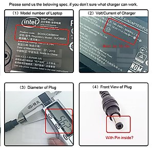 Cablecc USB-C Type C Input to DC 20V 5.5 * 2.1mm Output Power 100W 135W 140W 65W PD Charge Cable for Laptop