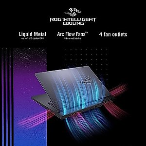 ASUS 2023 Newest ROG Strix G15 Gaming Laptop, 15.6" WQHD 165Hz Display, AMD Ryzen 7 6800H Processor, NVIDIA GeForce RTX 3060, 64GB DDR5 RAM, 2TB SSD, Backlit Keyboard, Windows 11 Home, Eclipse Gray