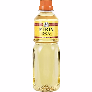 52USA Mirin, Japanese Mirin Cooking Wine, 16.9 FL OZ (Pack of 1), Red Rice Cooking Wine & Seasoning Homemade Sauces, Marinades, Glazes, Salad Dressings, Sushi Rice, Ramen Noodles, Less Sugar and Less Calories, Made with Natural Sugar