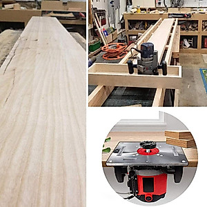 CNC Spoilboard Surfacing Router Bit 1/2 Shank, 2-1/2”Cut Dia, 2+2 Insert Carbide Slab Flattening Router Bits, Planing Bit Wood Planer Bit, for Flycutter/ Slab Leveler/ Rabbeting by Sinoprotools