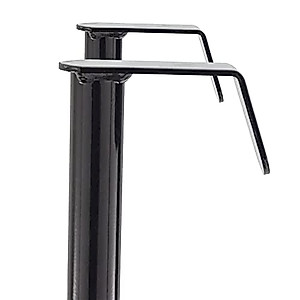 RecPro RV Bunk Ladder 85" | Black | Mounting Brackets Included | Aluminum | Made in USA