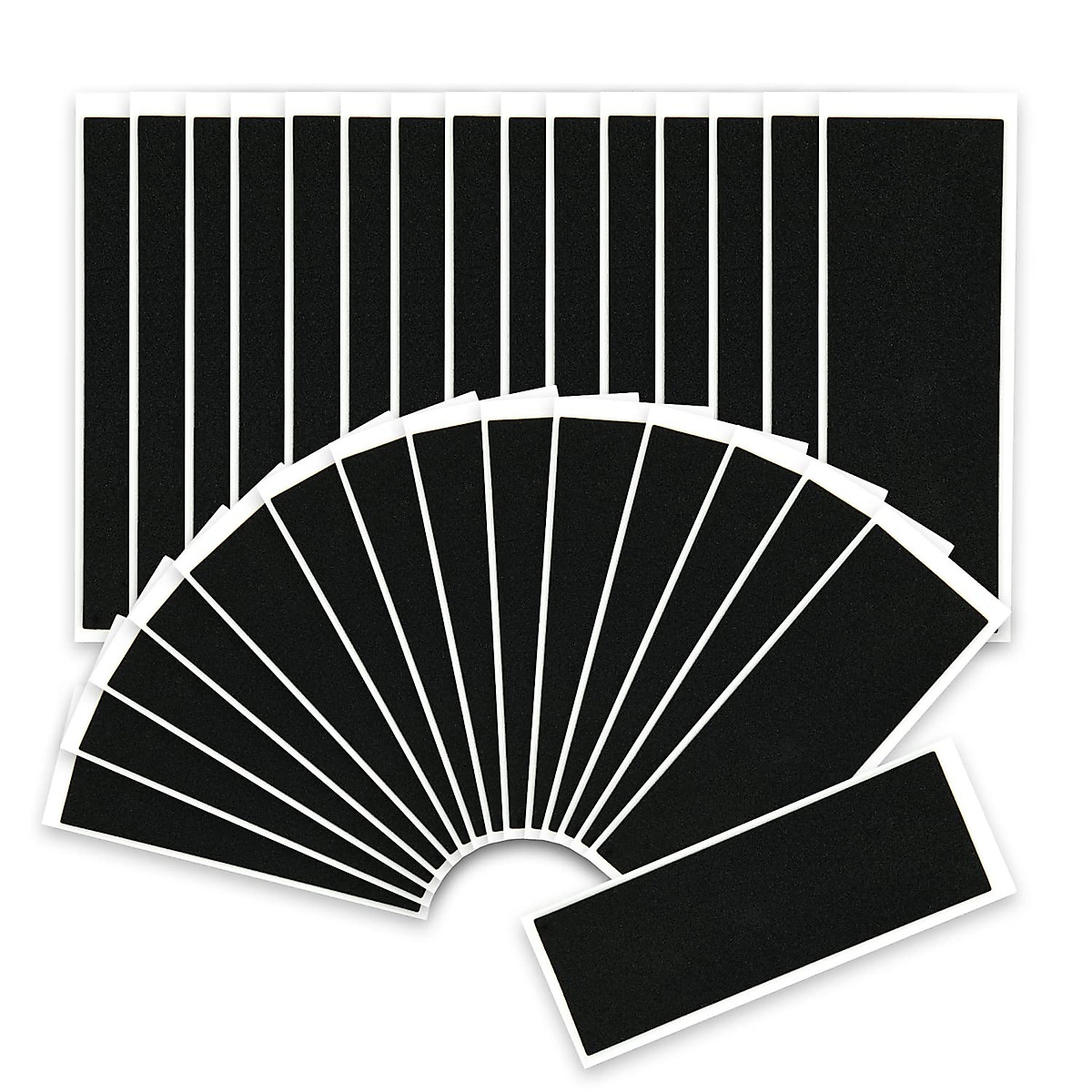 Haisalin 30Pcs Fingerboard Foam Grip Tape, 38mmX110mm Fingerboard Grip Tape,Foam Grip Tape for Fingerboards(30)