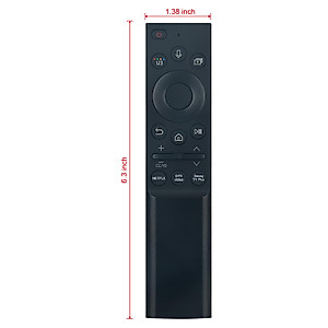BN59-01357F TM2180E Replaced Voice Remote Sub BN59-01357C BN59-01357A BN59-01357B fit for Samsung 2021 QLED Smart 8K 4K TV Series Q60 Q60A Q70 Q70A Q80 Q80A QN85A QN90A QN800A QN900A & Frame TV 2021
