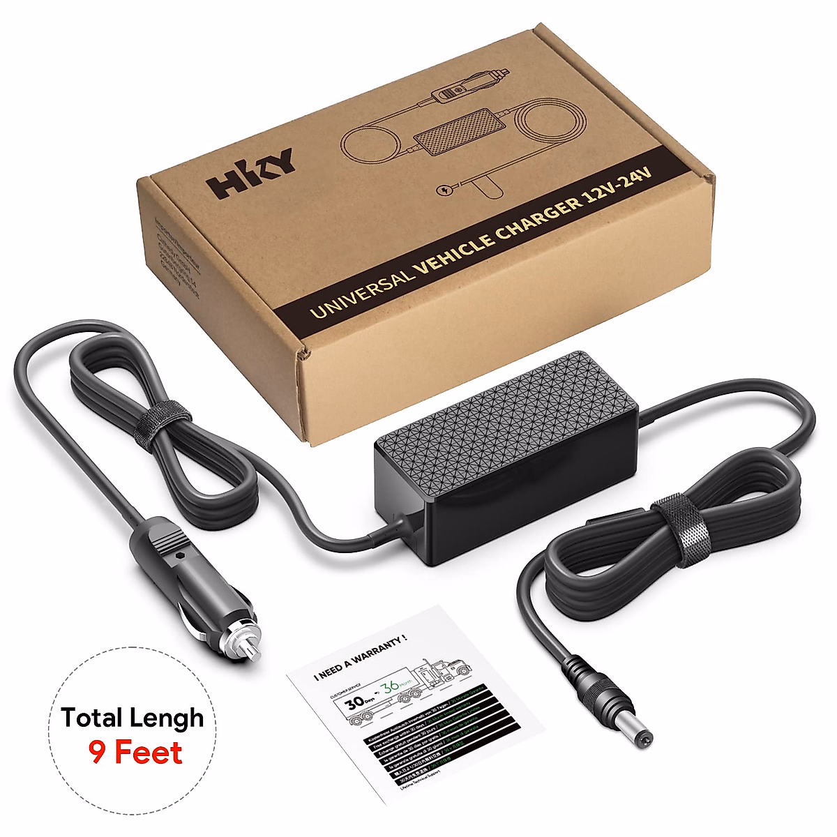 HKY DC Adapter for JBL Boombox Portable Bluetooth Waterproof Speaker & JBL Xtreme Series Speaker Replacement Power Supply Cord Input DC 12V-24V Output 19V 65W JBL Boombox Car Adaptor