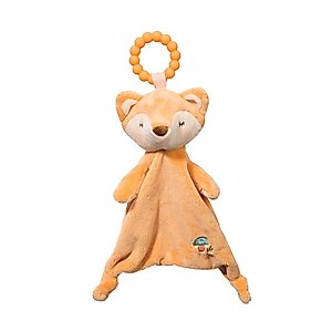 Douglas Baby Fox Teether Plush Stuffed Animal Toy