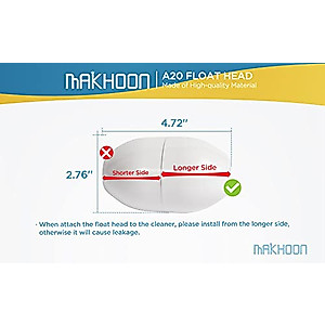 MAKHOON A20 Float Head Replacements for Polaris Zodiac 180 280 360 380 Pool Cleaners EA20 (1)