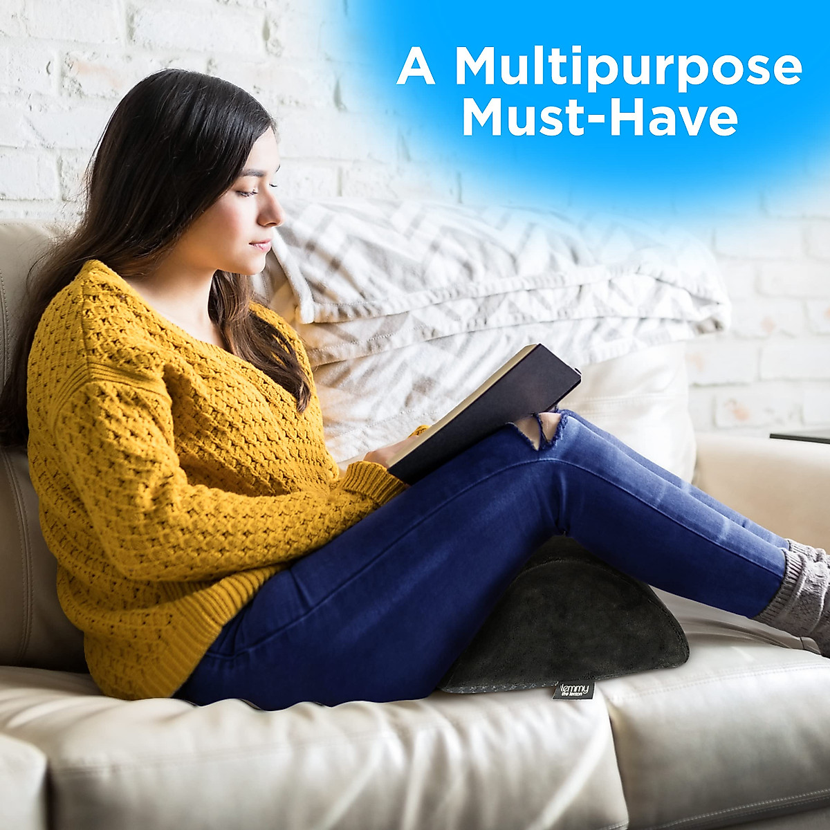 Office Foot Rest, Office Foot Rest for Desk, Under Desk Foot Rest, Memory Foam Footrest, Airplane Footrest