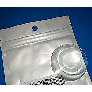 5-Pack Fresnel Lens Φ20mm(0.79") Focal Length 10mm(0.39") Acrylic Lens for Classroom Visual Education and DIY Projects.