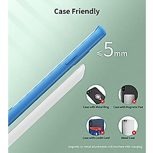 Wireless Charger, [2 Pack] 10W Max Fast Wireless Charging Stand Compatible with iPhone 14/13/12/12 Pro/11 Pro Max/SE 2020/XR/XS, Galaxy S22/S22 Ultra/S21/S20/S10 Plus(No AC Adapter)