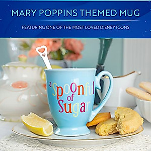 Paladone Mary Poppins Ceramic Coffee Mug-Officially Licensed Disney Merchandise, 1 Count (Pack of 1), Multi-Colour