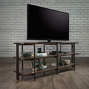 Sauder North Avenue Credenza, for TVs up to 54", Smoked Oak Finish